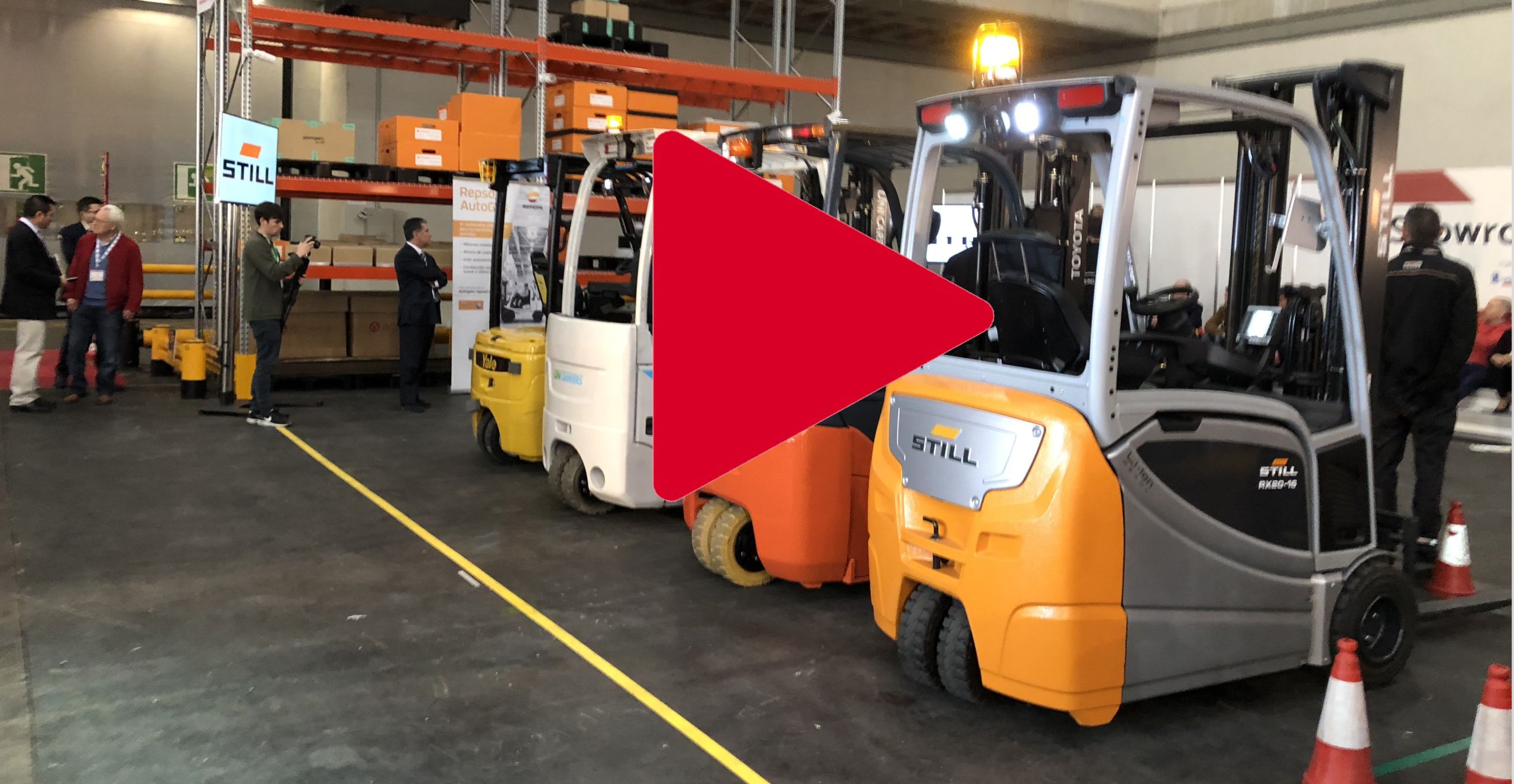 El Primer Concurso de Carretilleros de Logistics Madrid en imágenes